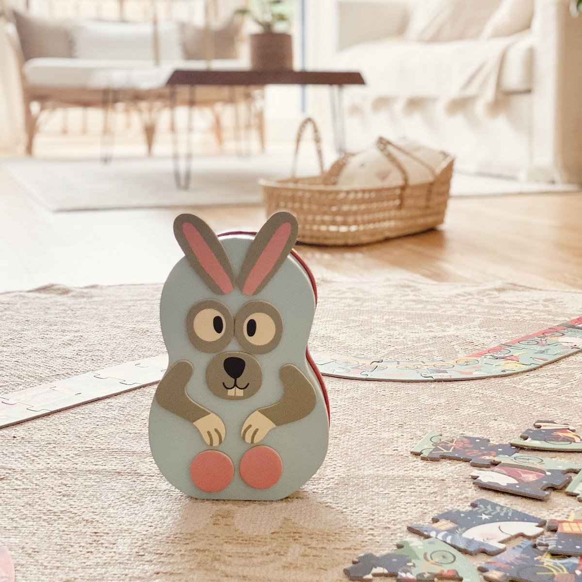 Jeu Magnétique Djeco - Puzzle Aimanté en Boîte Métal | 41 Pièces à ...